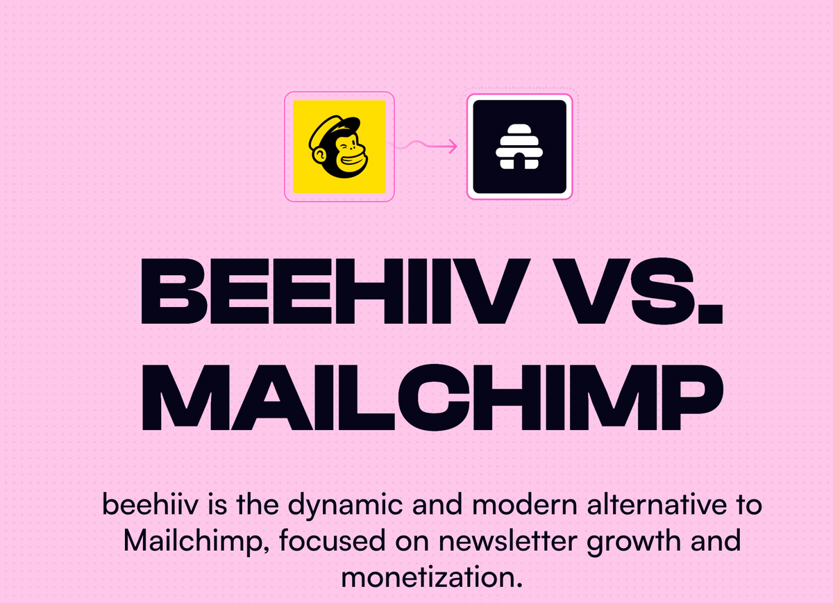 BeeHiiv vs. MailChimp vs. ActiveCampaign So Many Choices, What's the B ...